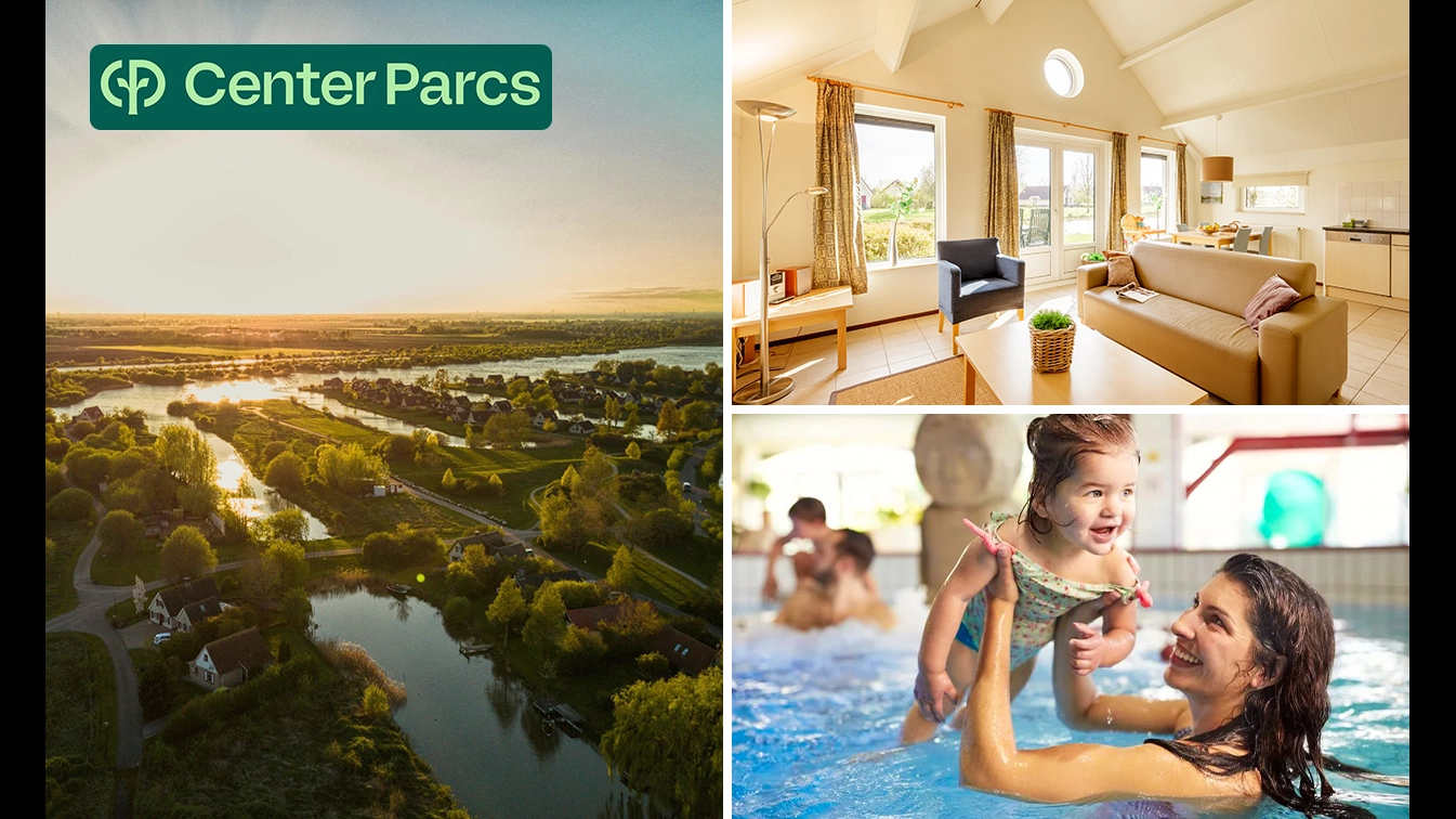 Center Parcs Parc Sandur, Weekend of midweek weg (4 tot 6 pers) in ...
