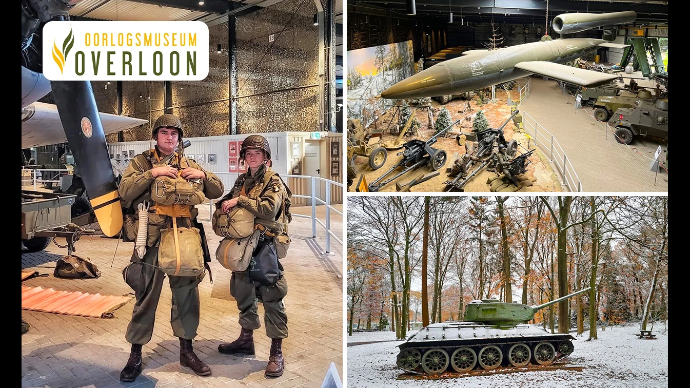 Oorlogsmuseum Overloon, Entree Oorlogsmuseum Overloon + drankje bespaar ...